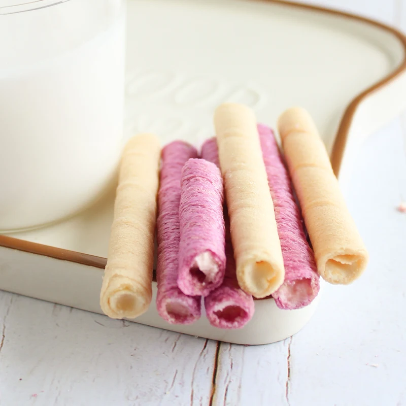 Filled Coconut Egg Roll Cracker - Buy Coconut Egg Roll Biscuit,Healthy ...