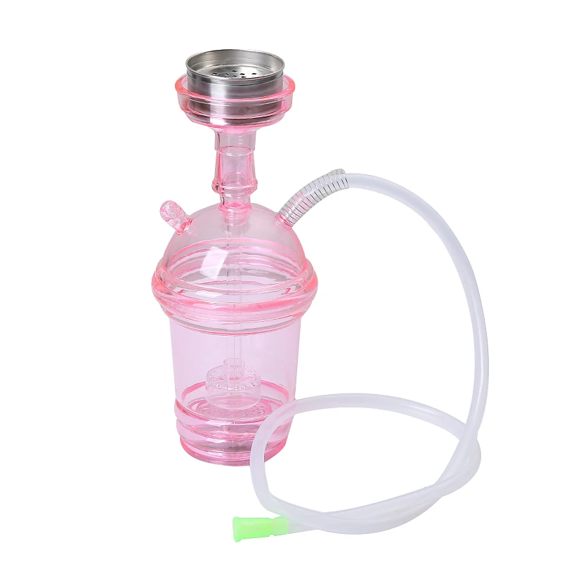 Wholesale Cheap Custom Plastic Acrylic Hookah Travel LED Light