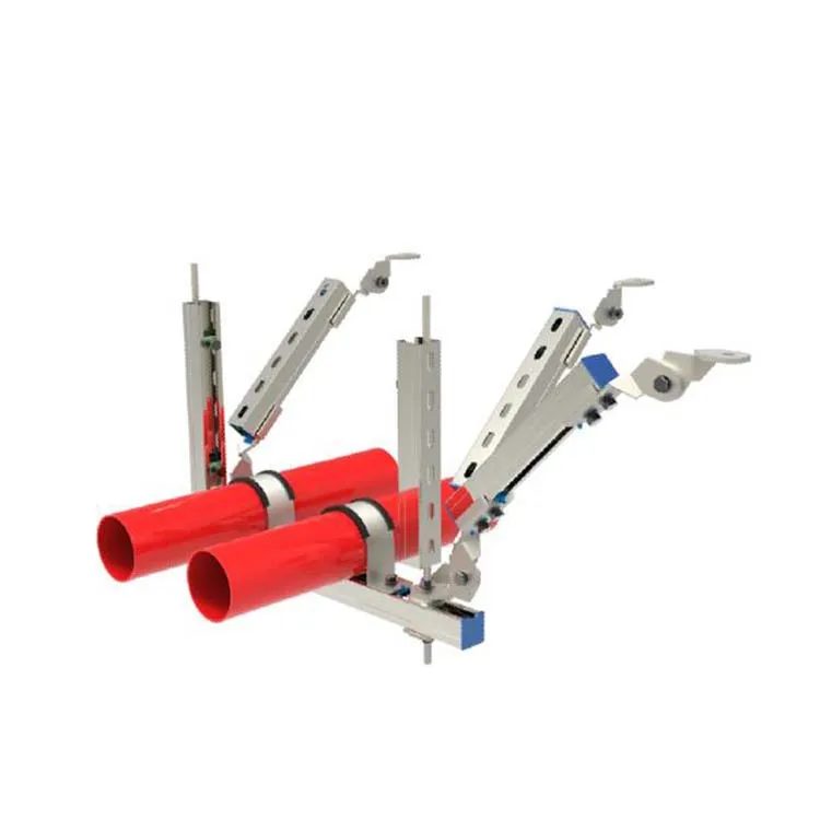 Seismic Bracing Fire Pipeline Bridge Anti-seismic Support Arm C-shaped ...