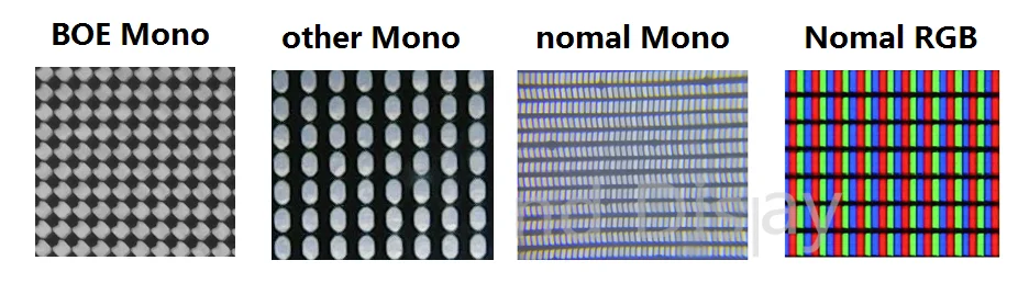 Boe 6 Inch 2k Monochrome Lcd Display Mono Lcd Screen Without Backlight ...