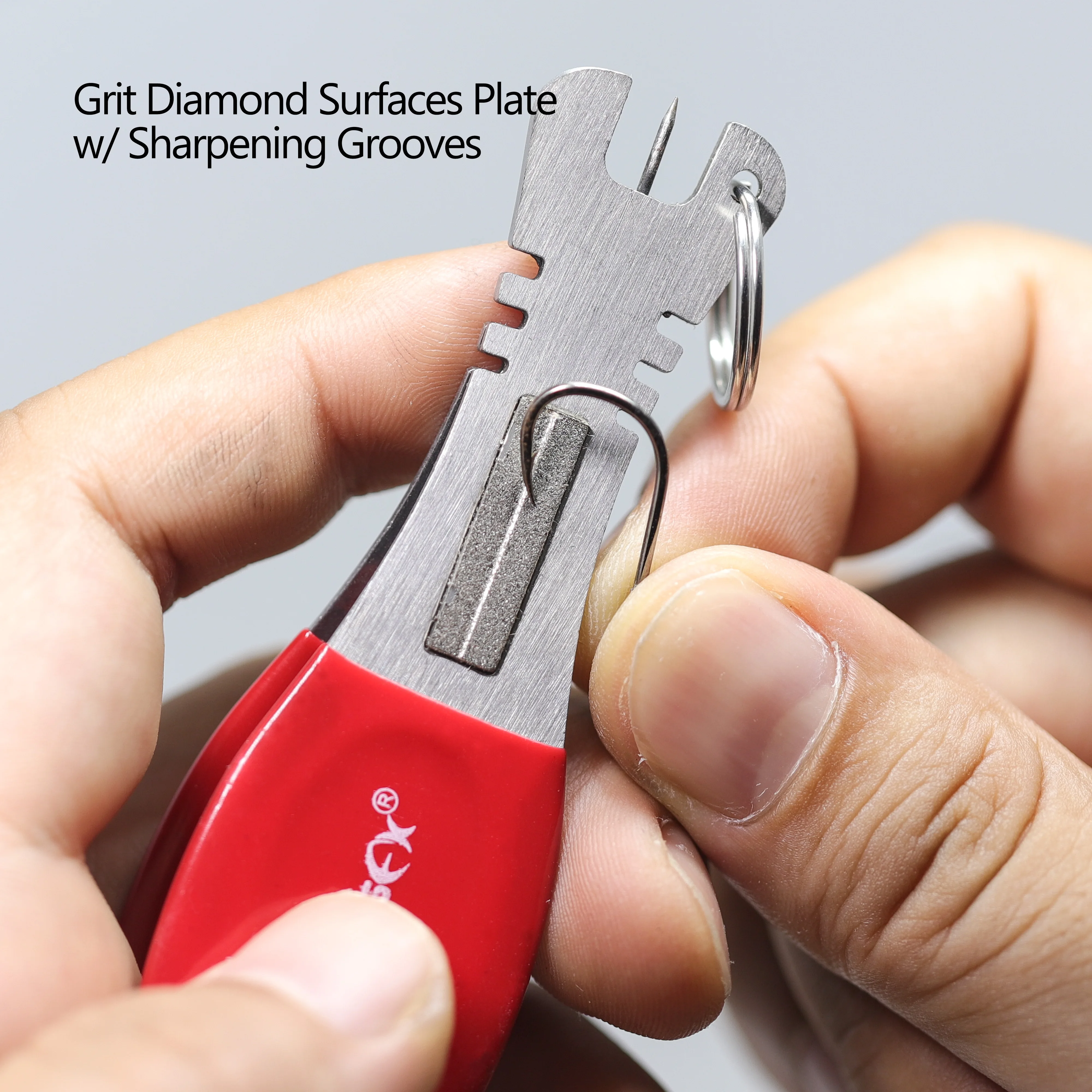 Samsfx Fishing 4 In 1 Line Nippers 3.5" X 1.1" With Comfortable Grip ...