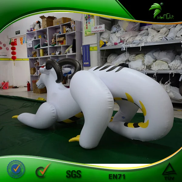 Hongyi Inflatable Zoo Animal Toy Inflatable Goat Large Bouncy ...