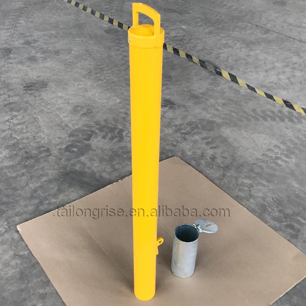 Key Lockable Bollard/Fold Down Bollards/removable Parking Safety ...