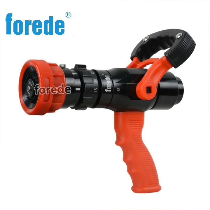 Forede 60lpm Aluminum Gost 2 Inch Jet Spray Fire Hose Gun Nozzle For ...