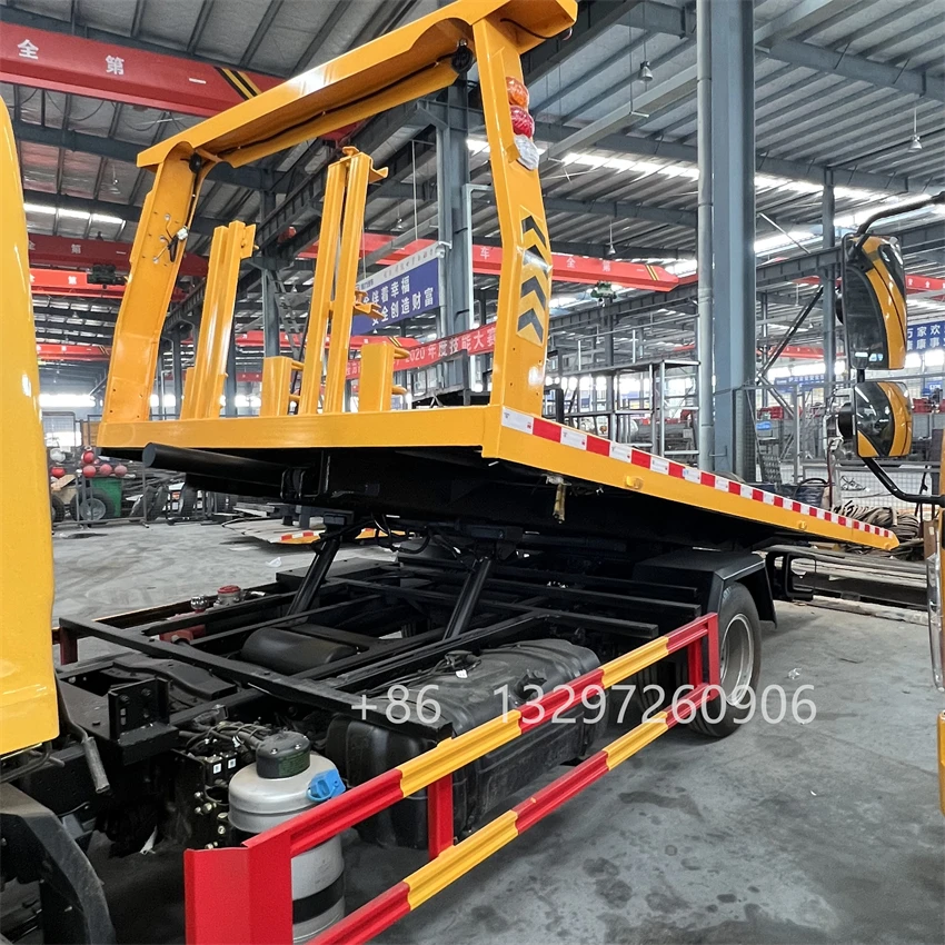 China Factory 4 Ton 5 Ton 6 Ton Flatbed Japan Tow Truck Wrecker ...