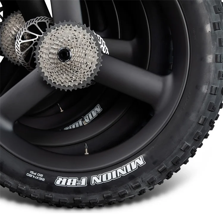 26er Carbon Fatbike Rims - Tri Spokes Rims for Fat Bikes