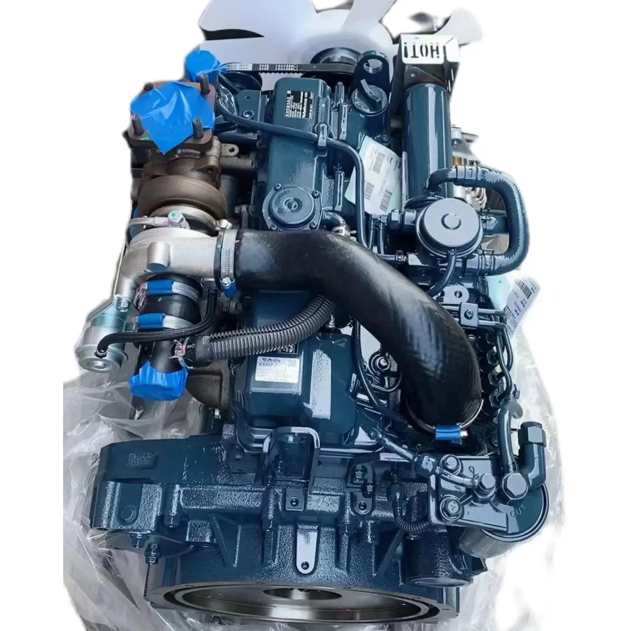 Kubota V3307-t Complete Engine Assembly - Buy Kubota V3307-t V3307 Comp.crankcase Comp.cylinder ...