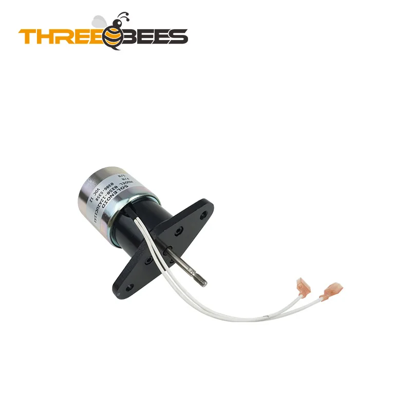 12v Push Pull Stop Solenoid Flameout Solenoid Valve 12V Shut-Off ...