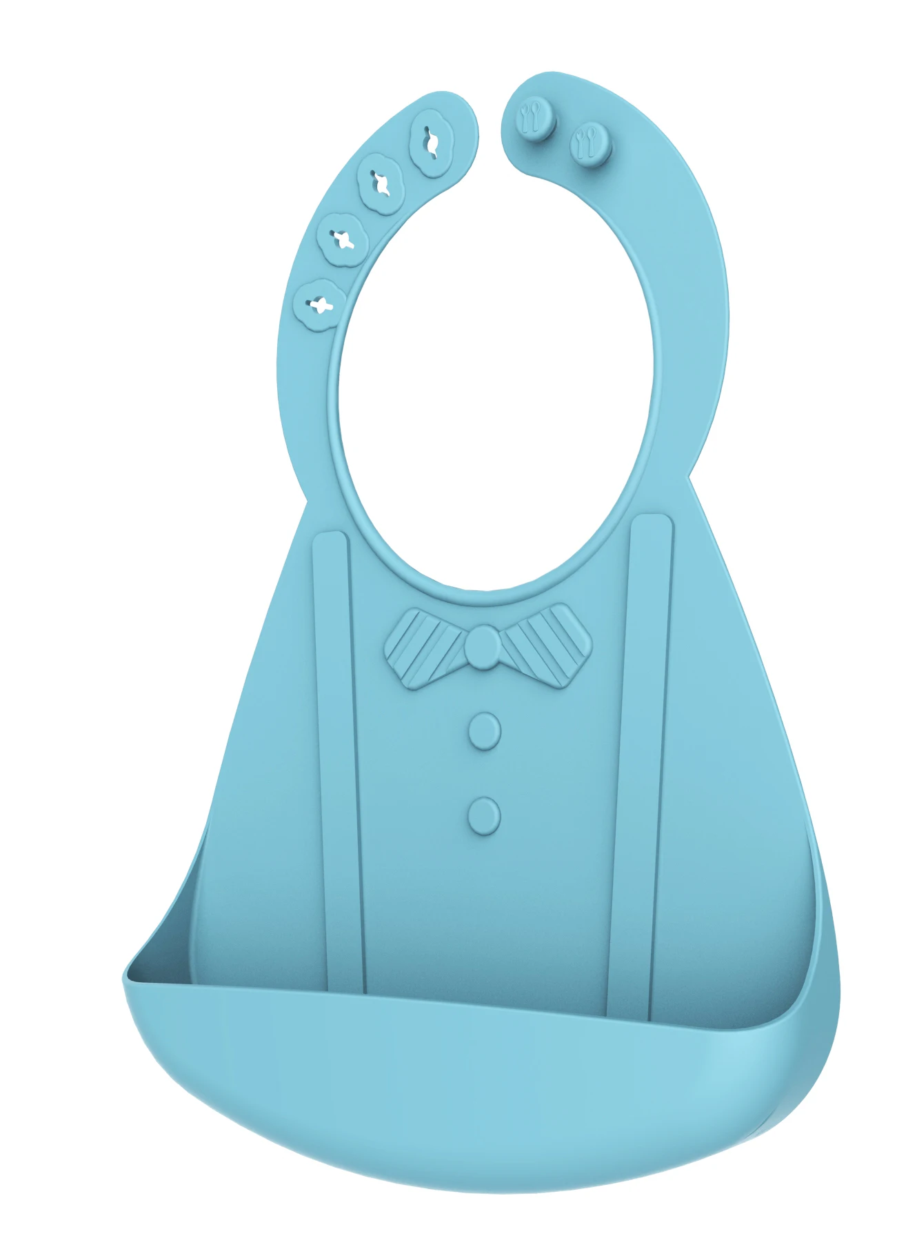 Waterproof Silicone Bib Cute Design Baby Silicone Bib Baby - Buy Baby ...