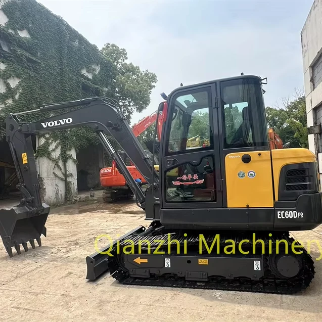 Volvo EC60 Original Made in Korea Used Excavator 6ton Mini Digger Exca ...