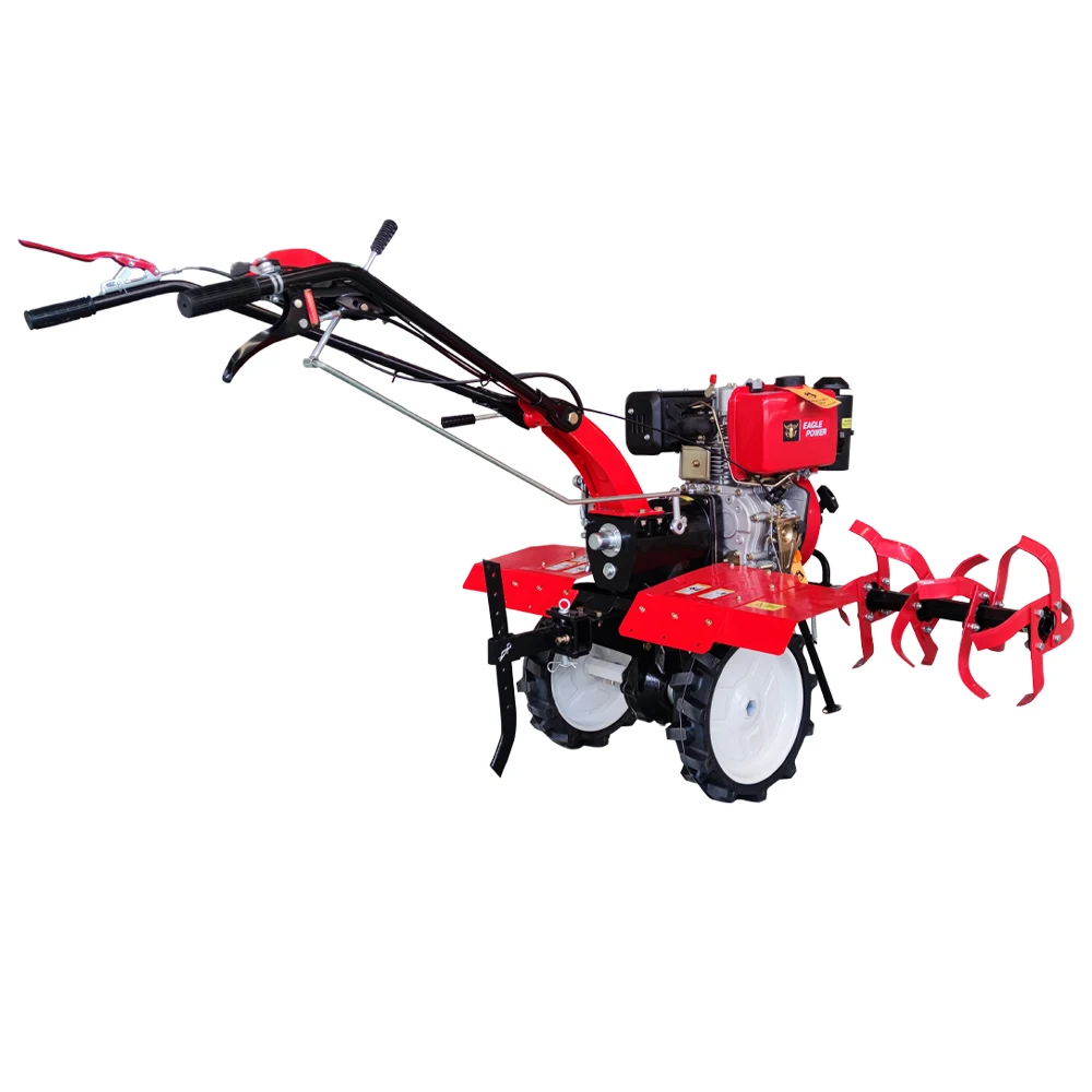 Mini Cultivator Tiller Power Weeder Tiller Multifunctional Mini Walking ...