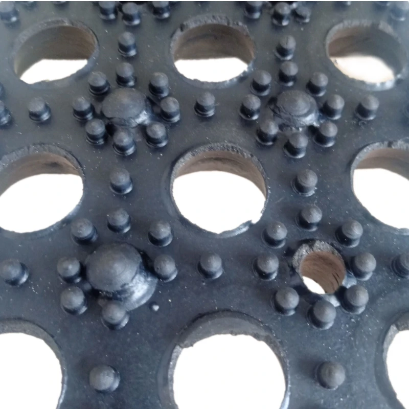 Kitchen And Playground Holes Rubber Mat Anti-slip Rubber Mats With Ring ...