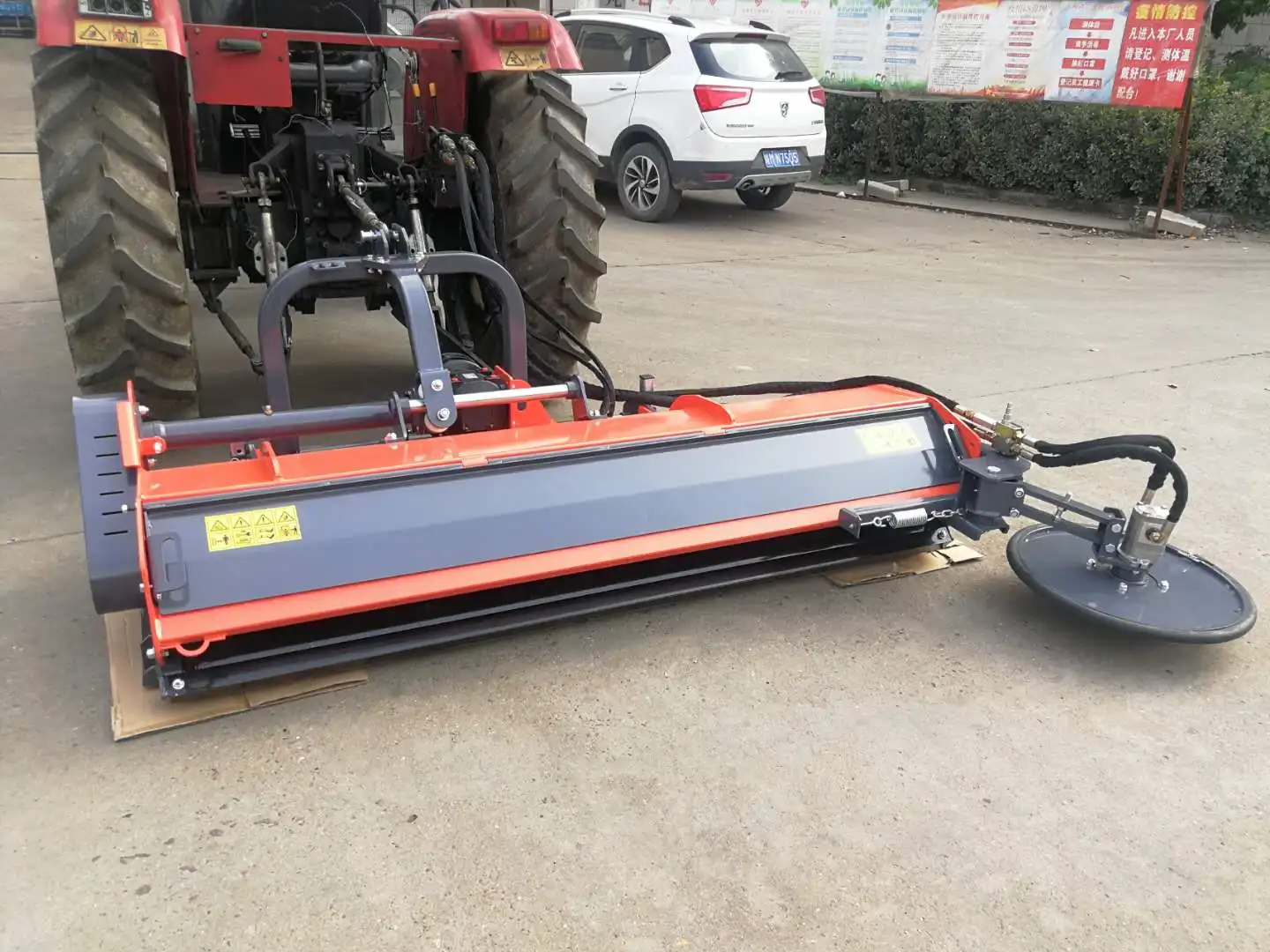 TS80 Fence Trimmer & Guardrail Mower - Tow Behind Solution for ...