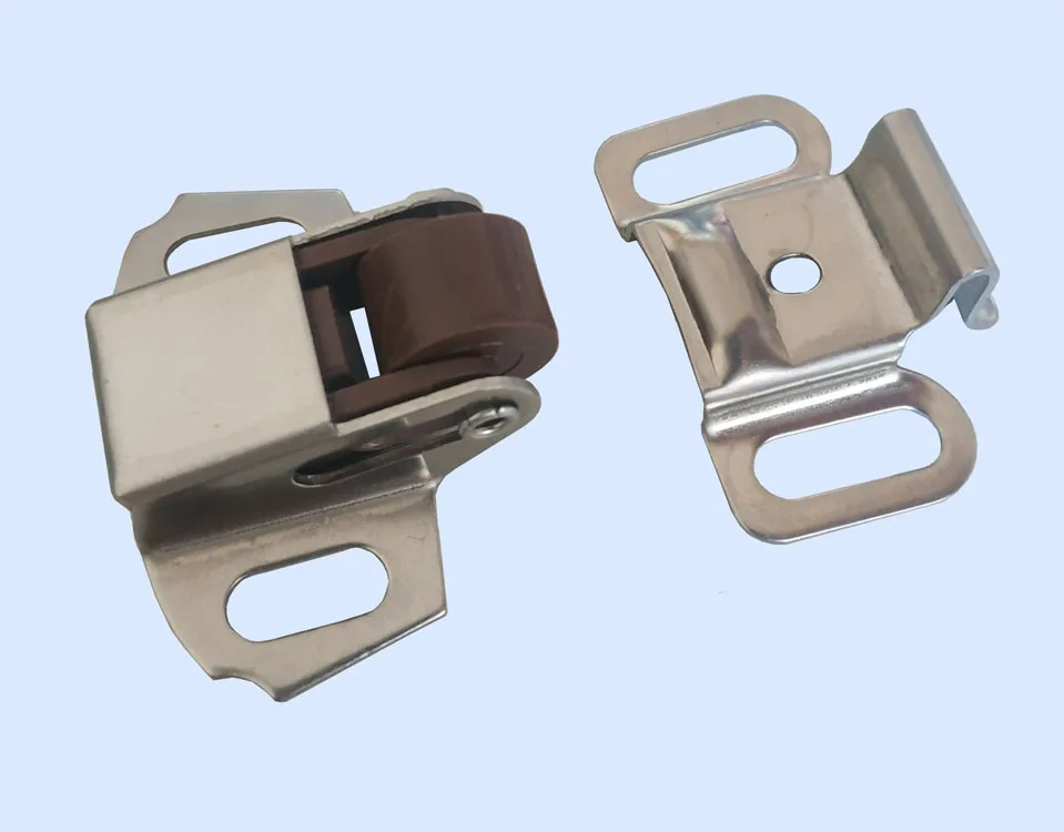 Push Open Stainless Steel Plastic Door Roller Ball Catch For Cabinet ...