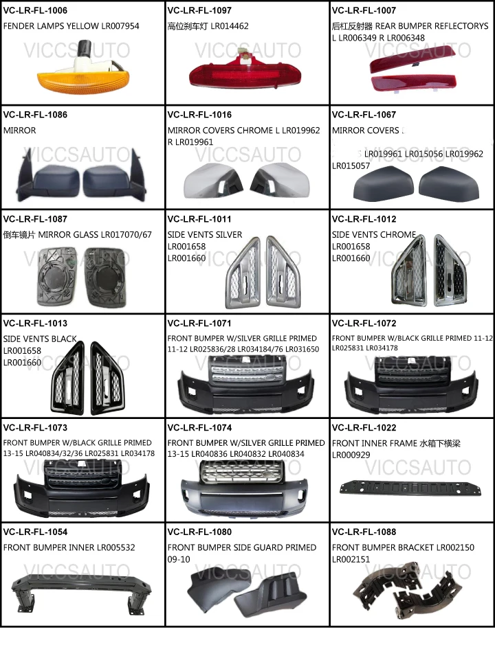 Oem Lr002788 For Land Rover Freelander 2 2010-2013 Auto Car Rear Bumper ...