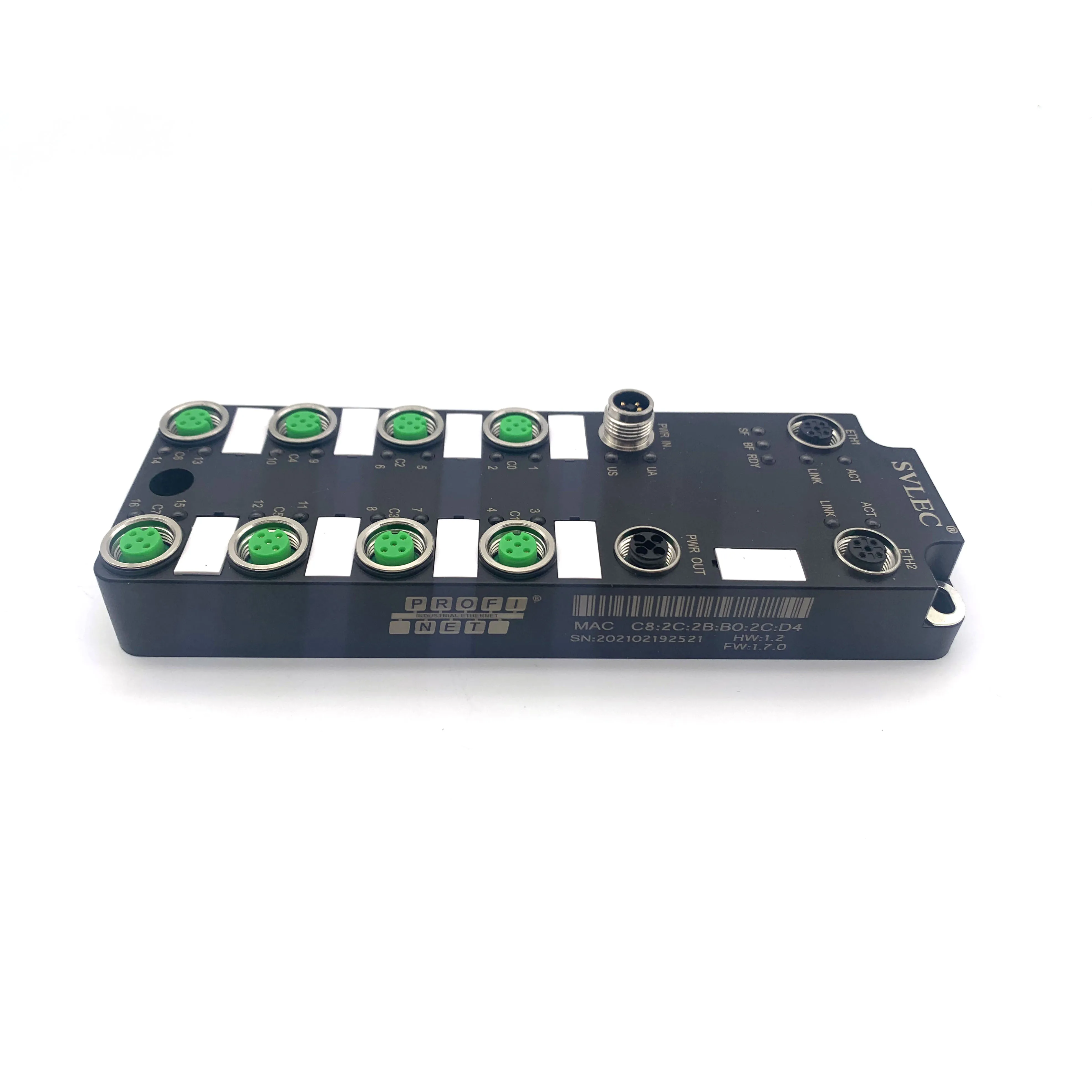 IP67 Industrial Plastic Housing Remote IO Module Profinet