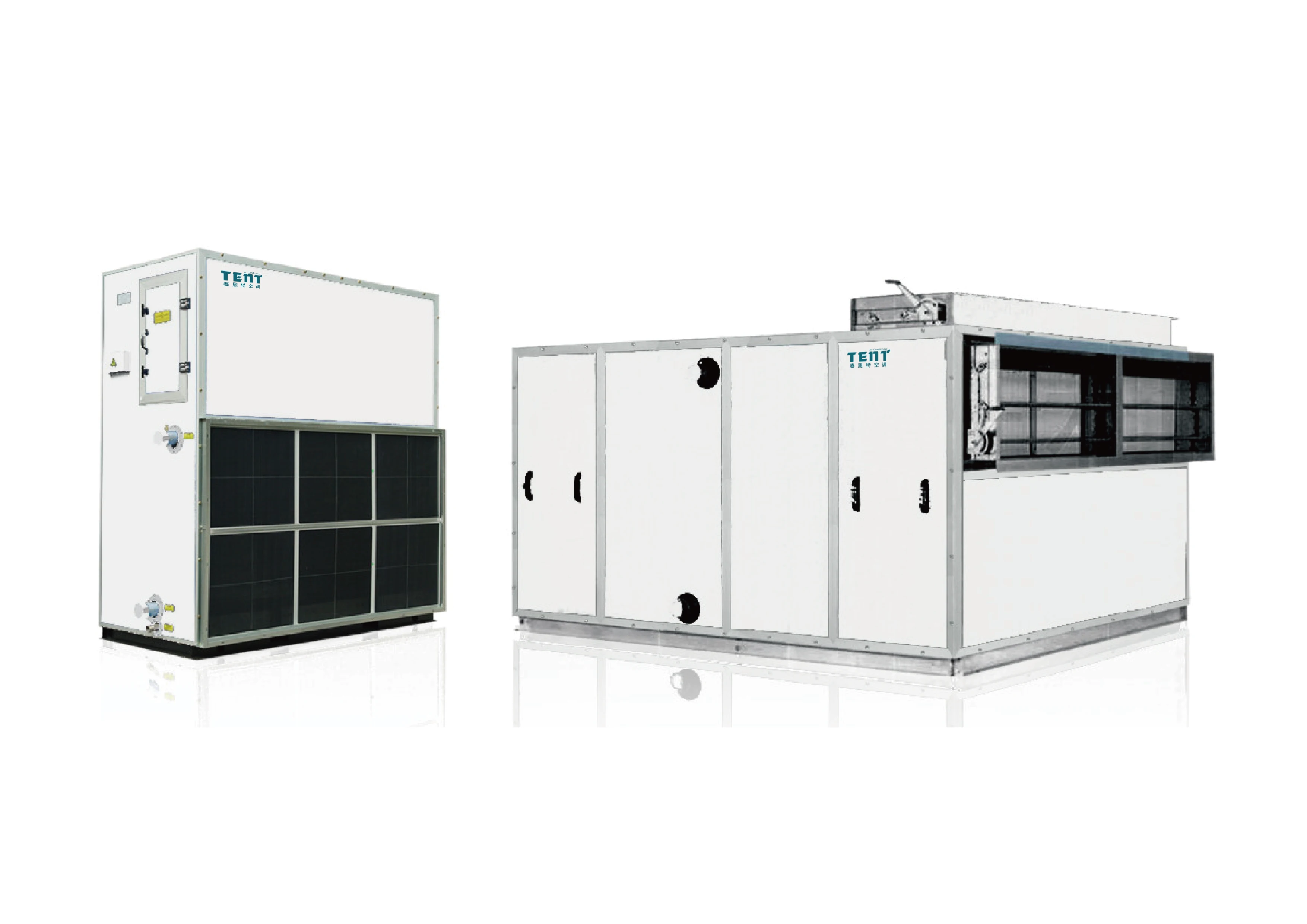 Air Conditioner System Air Handling Unit Type Rooftop Air Conditioning ...