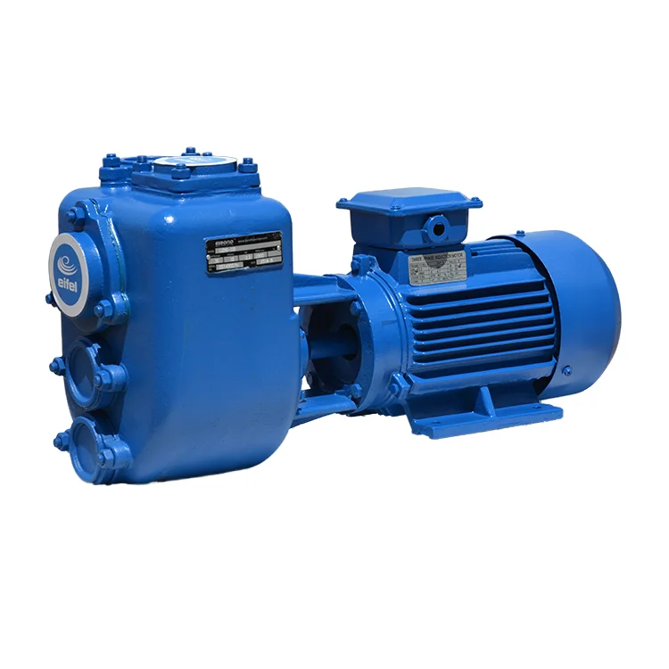 Self-priming Sewage Centrifugal Monoblock Pump High Efficiency Flood ...