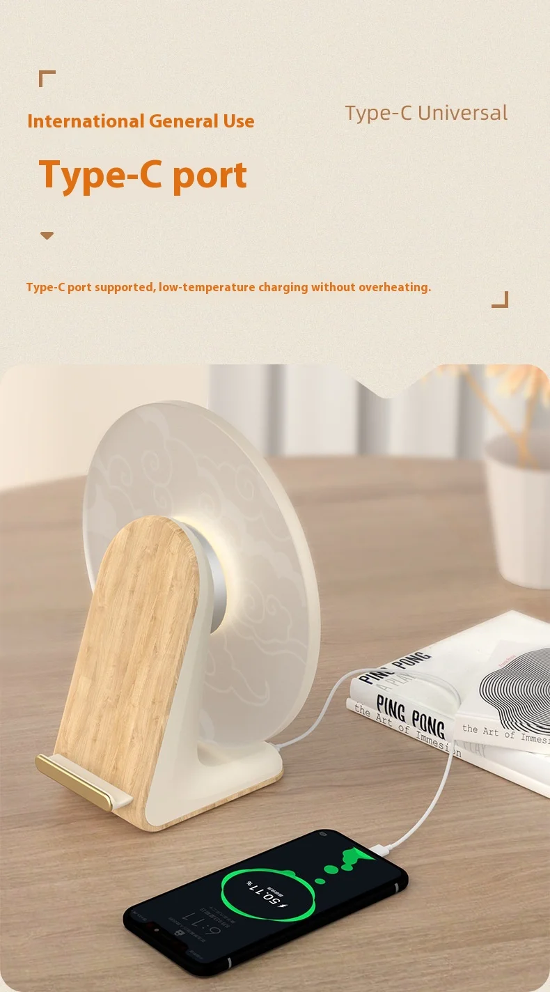 Premium Unique New Luxury Professional Wireless Charger Type-C Fast ...