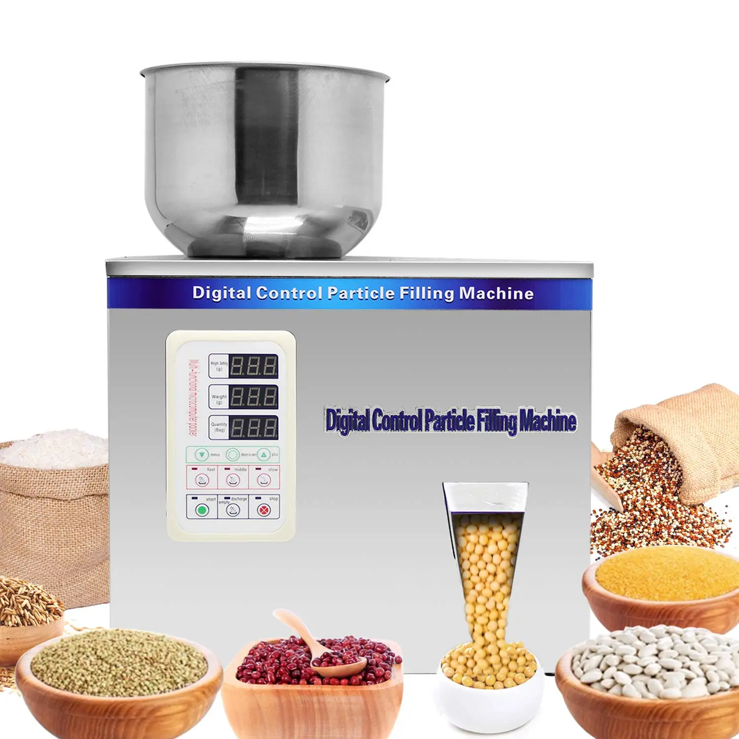 Fully Automatic Grain Distribution Machine Grain And Millet Weighing ...