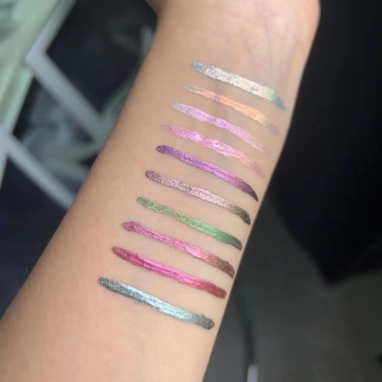 High Quality Multichrome Eyeliner Pencil Colorful Chameleon Eyeliner ...