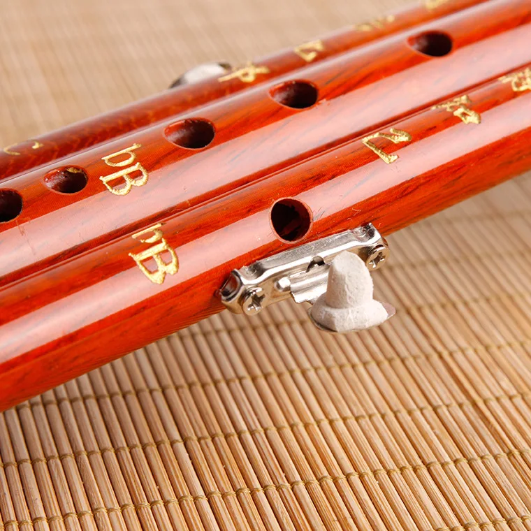 Mahogany Hulusi Double-tone Cucurbit Flute C-flat B-key Cucurbit Flute ...
