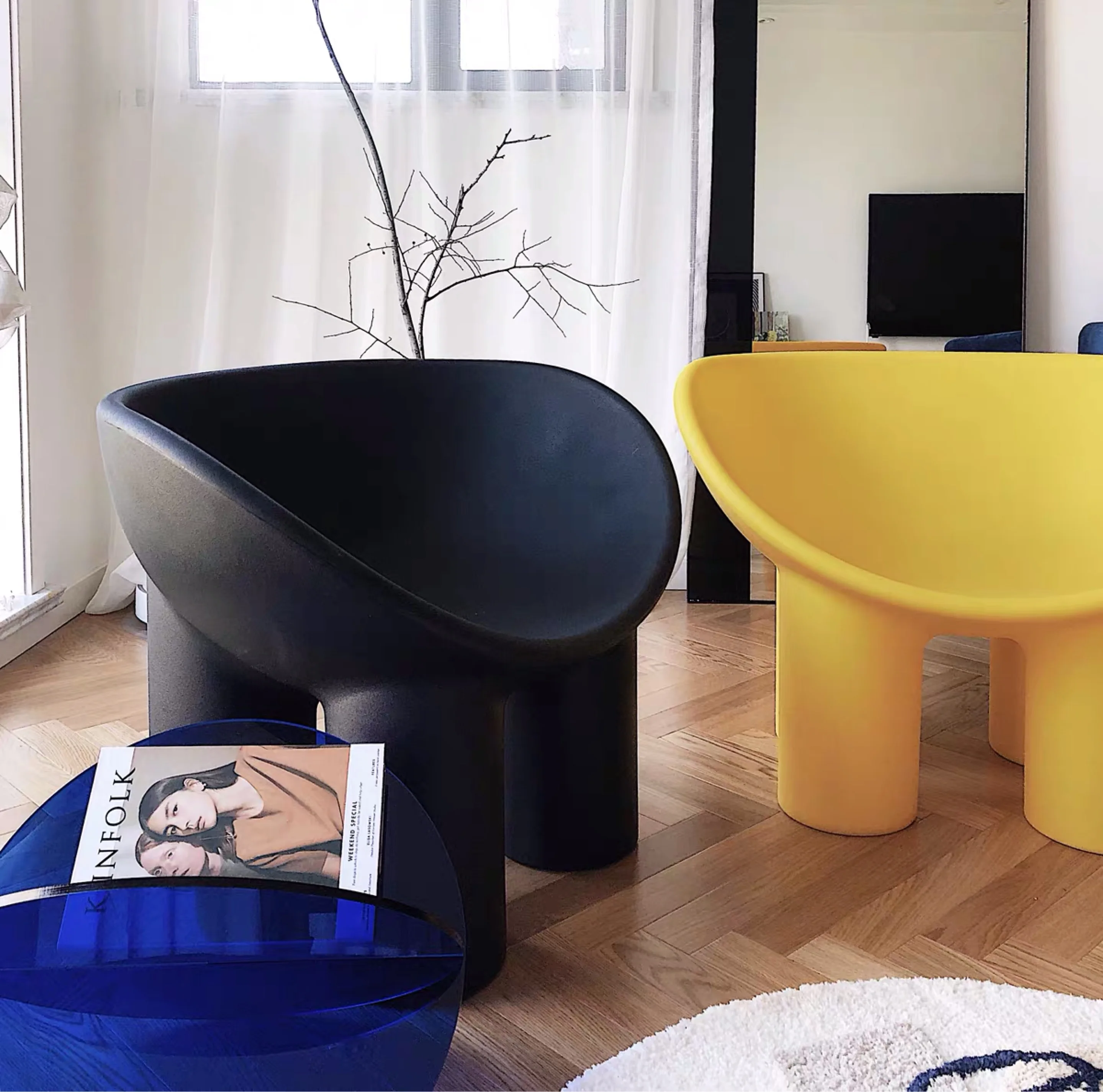 Modern Dining Nordic Style Chairs - Cute & Comfortable