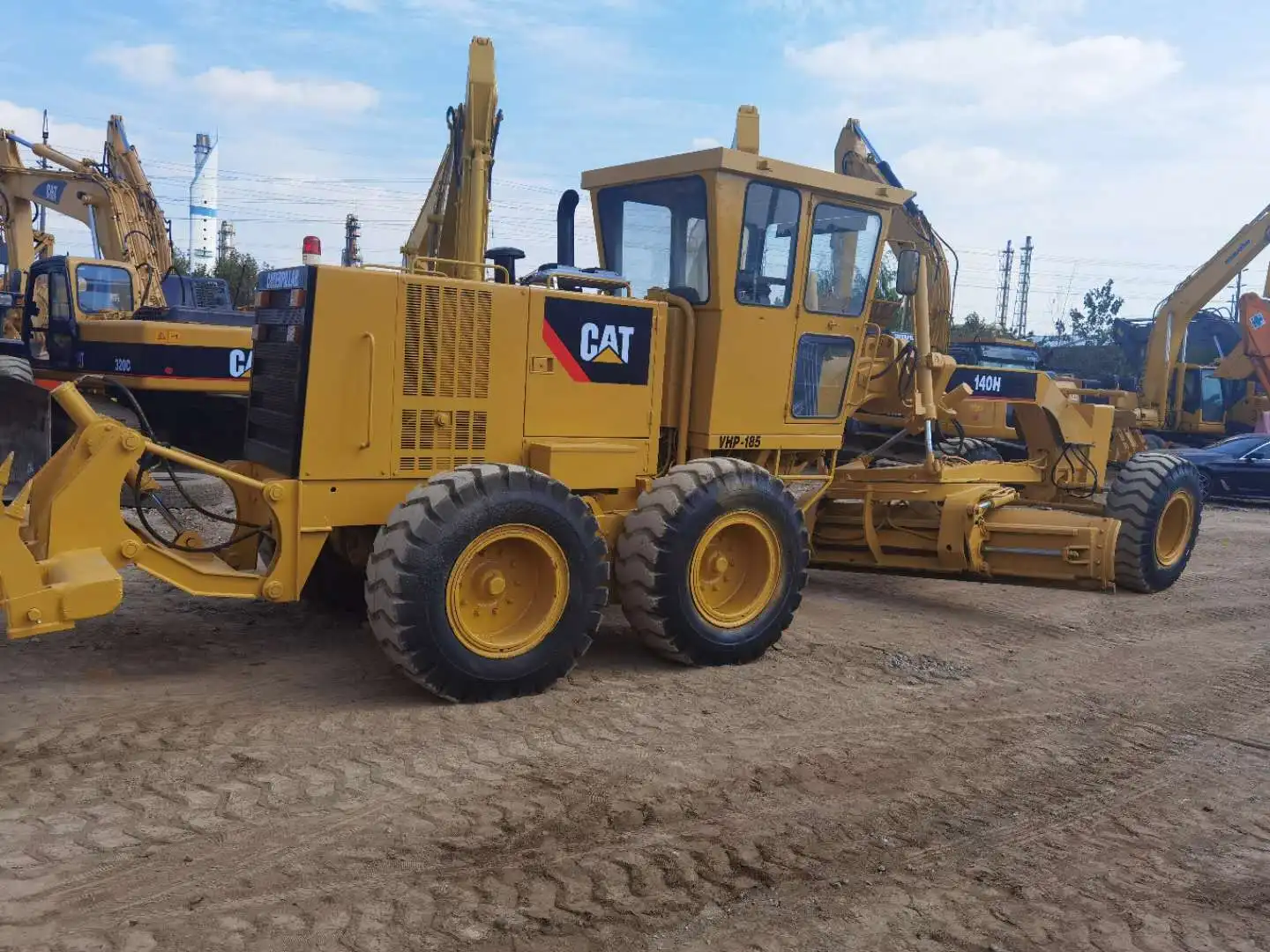Good Condition Used Machinery CAT 140H Motor Grader Used 140k 140h 140G ...
