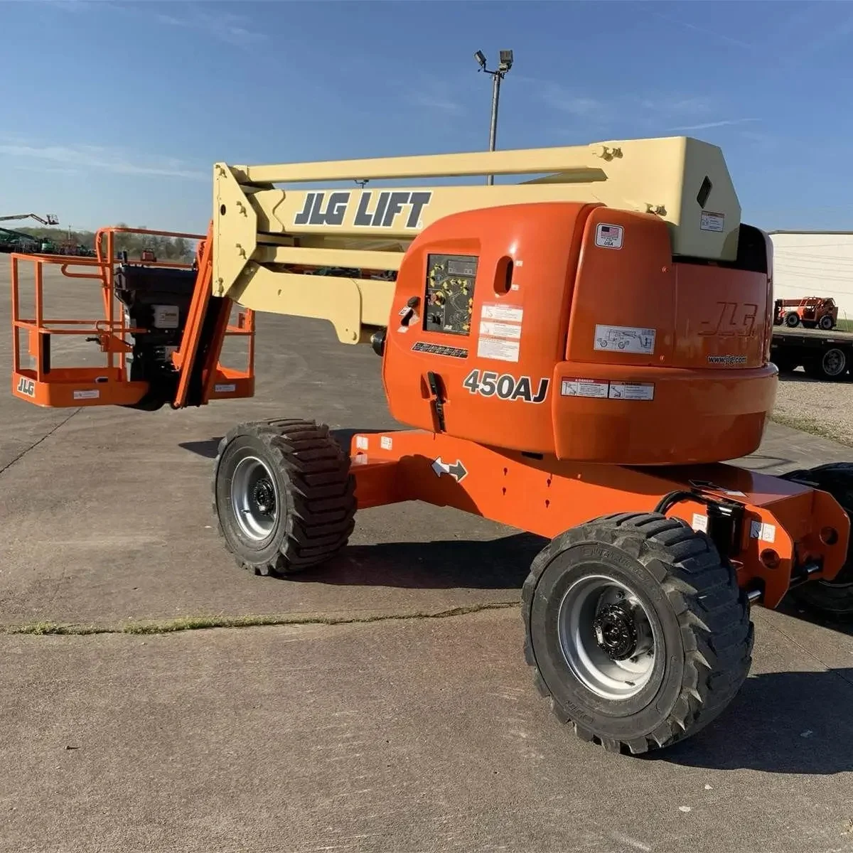 Hot Selling High Quality Self-propelled Jlg 450aj Telescopic Boom ...