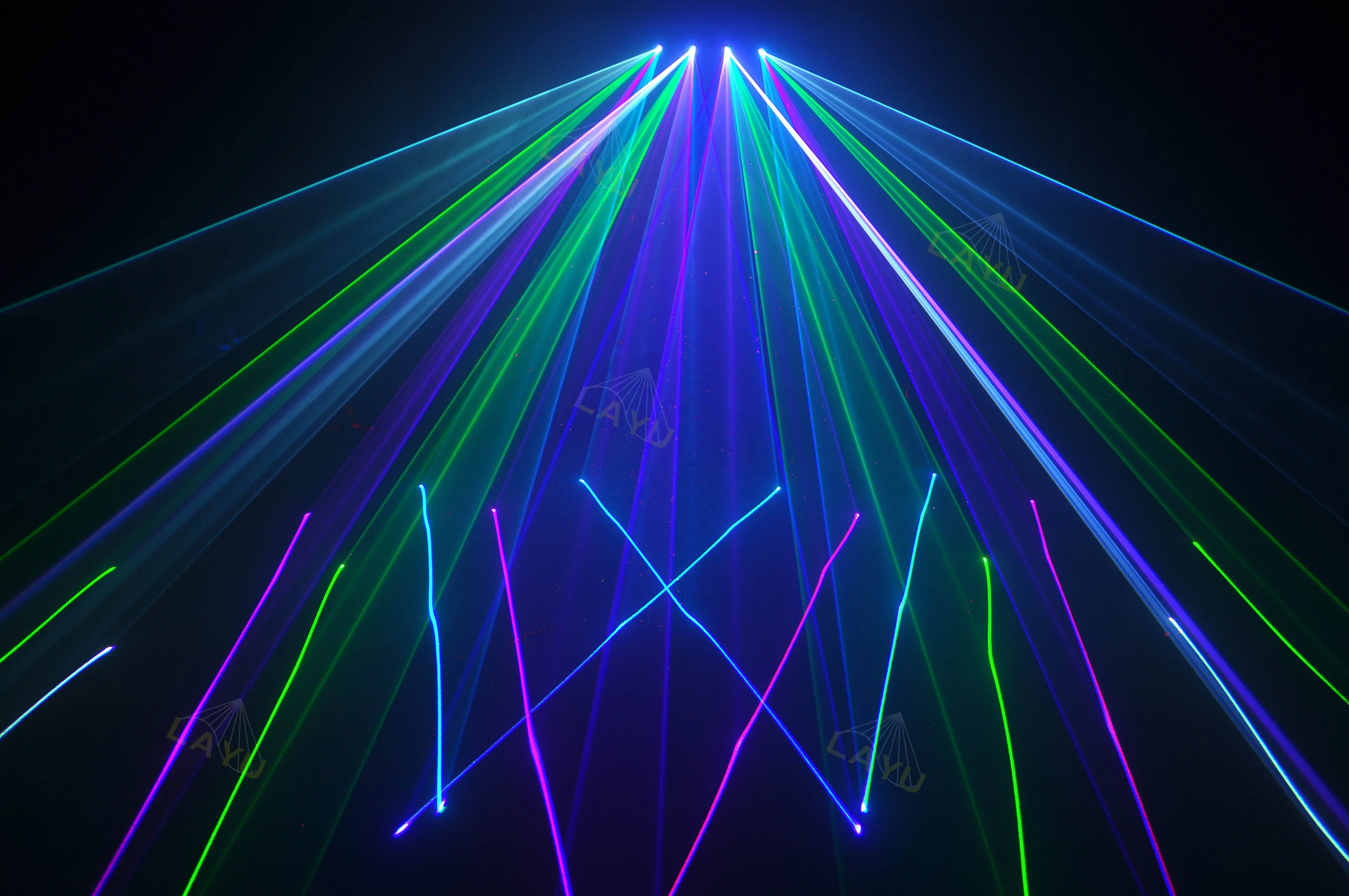 Hot Selling 4 Head Rgb Animation Laser Bar Dmx512 Ilda 4 Eyes Beam ...