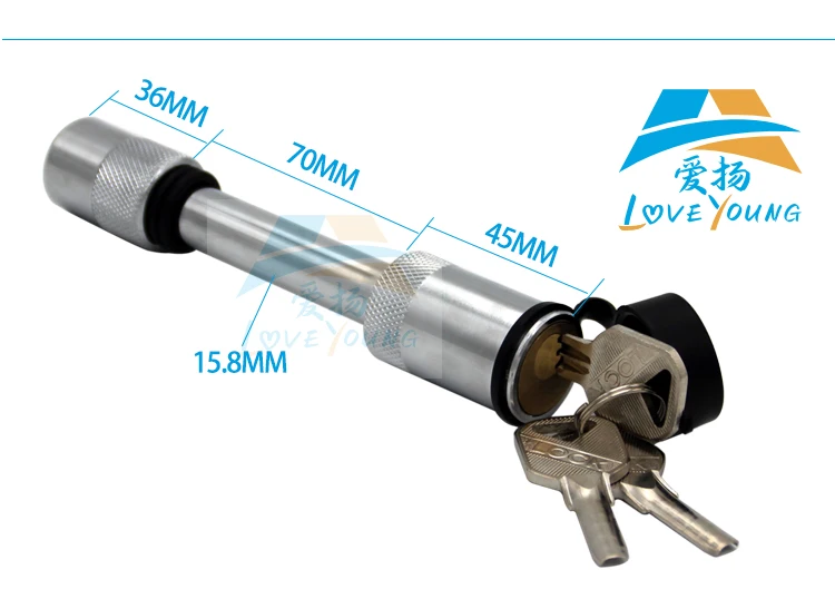 Tractor Locking Hitch Pin Trailer Hitch Pin with ATV, Car, Truck ...