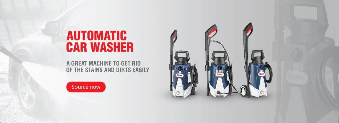 Ronix Rp-u100 Car Using Tool 1400w 100bar Car Washer Cleaner Electric ...
