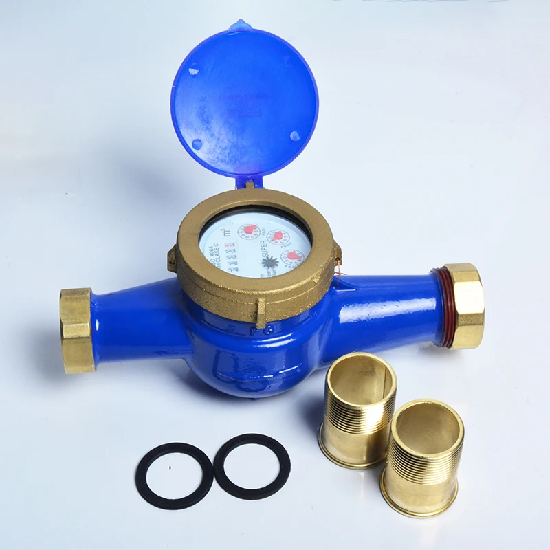 High Quality DN15/20/25/4 6 1 Inch Cold Water Meter Class B Dry Dial ...