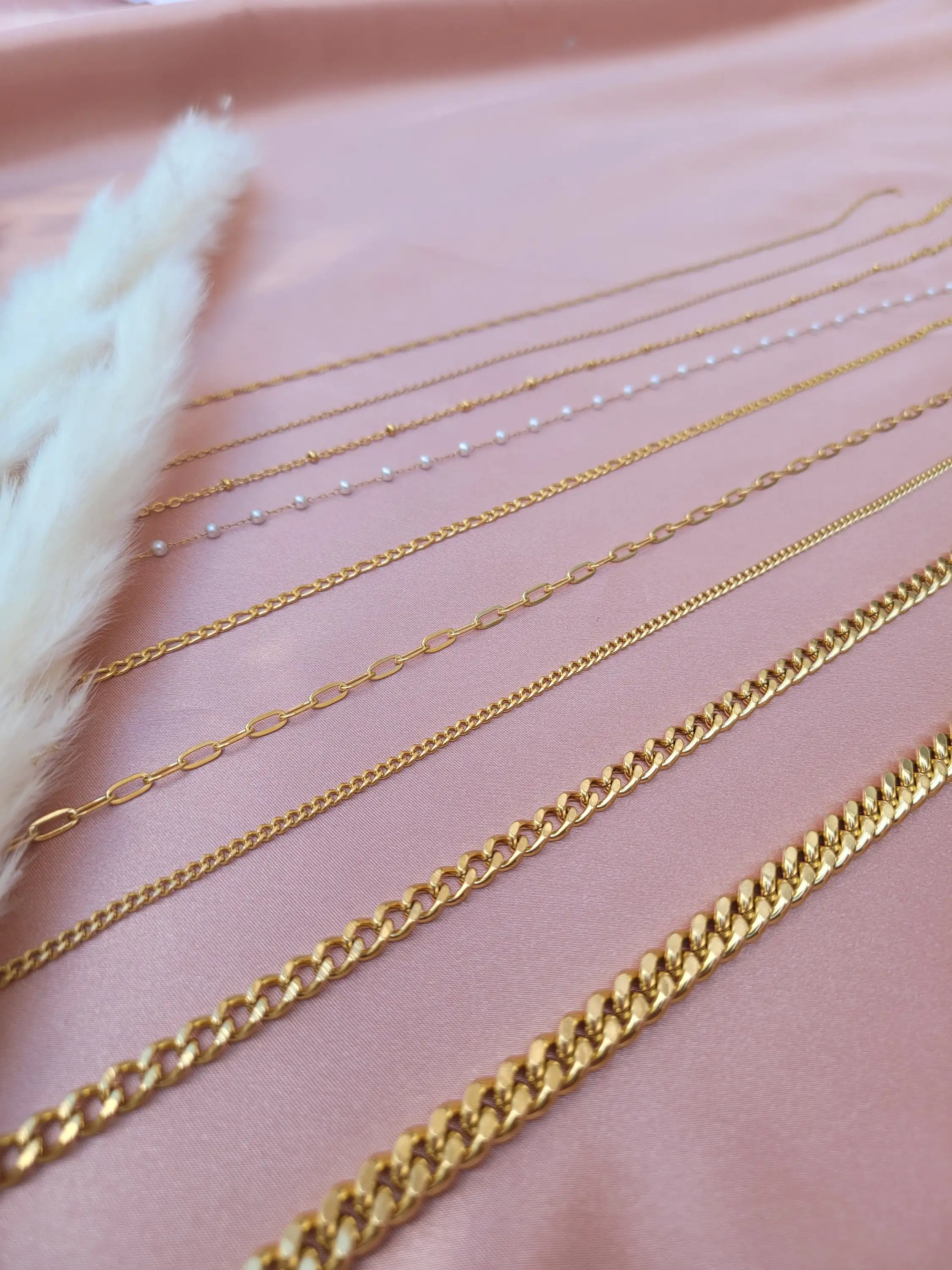 Wholesale 14k Solid Gold Chains - Perfect for Jewelry DIY