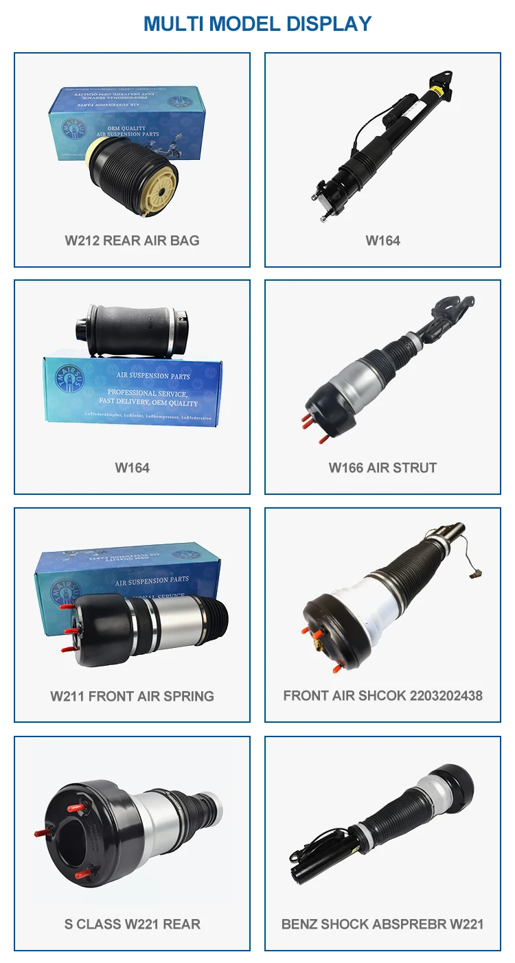 Air Springs Airmatic Suspension System Shock Absorber for GLE W167 GLS ...