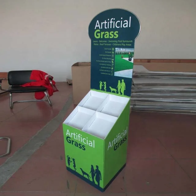 Garden Store Pos Metal Artificial Grass Display Stand,Display Shelf ...