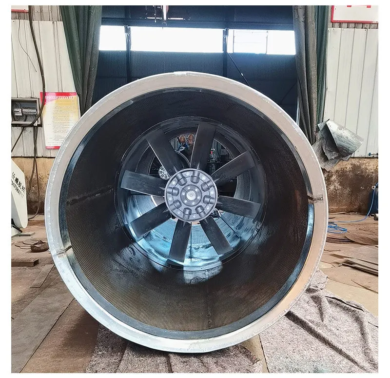 Underground Garage Tunnel Axial Fan Model SDS 11 Blades 380V Bladeless ...