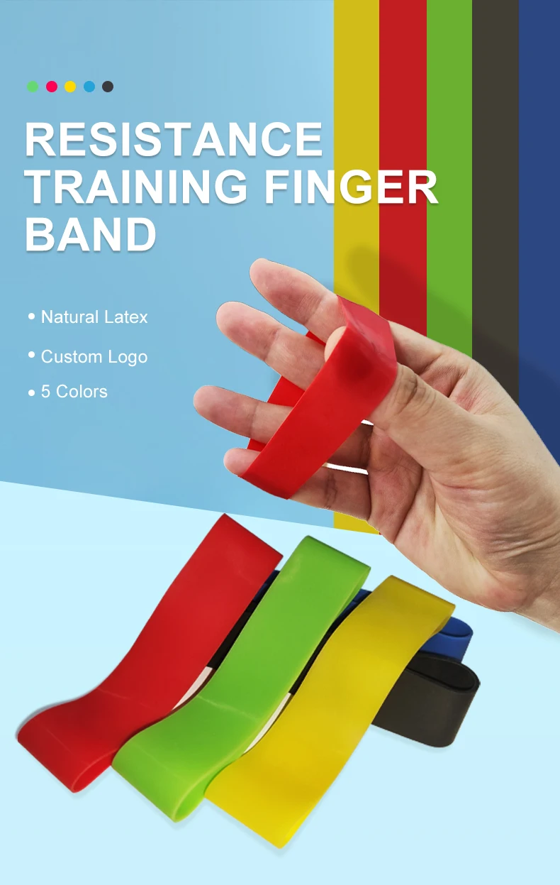 Finger Rubber Band Exercises - Mini Resistance Bands