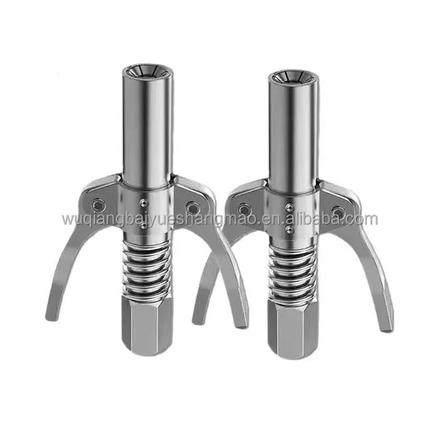Quick Release Spring Loaded Grease Gun Coupler Fits All Grease Gun ...