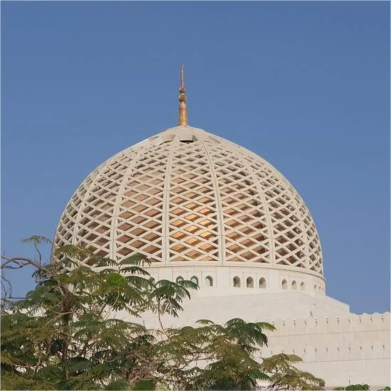 Moon Top GRC Dome for Mosque Ceilings - Durable & Stylish