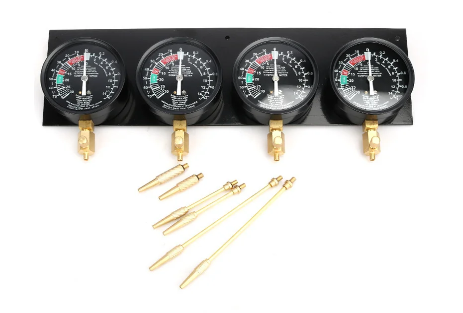 4 Cylinder Balance Gauge Motorcycle Fuel Vacuum Carburetor Synchronizer ...