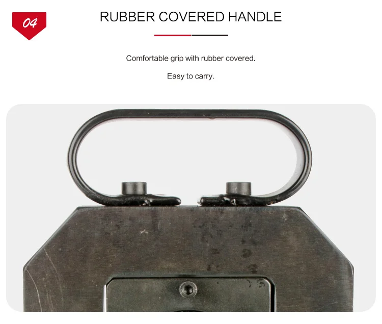 JIELEI CO-1000 Cable Lug Press Machine for Cu240-1000mm2