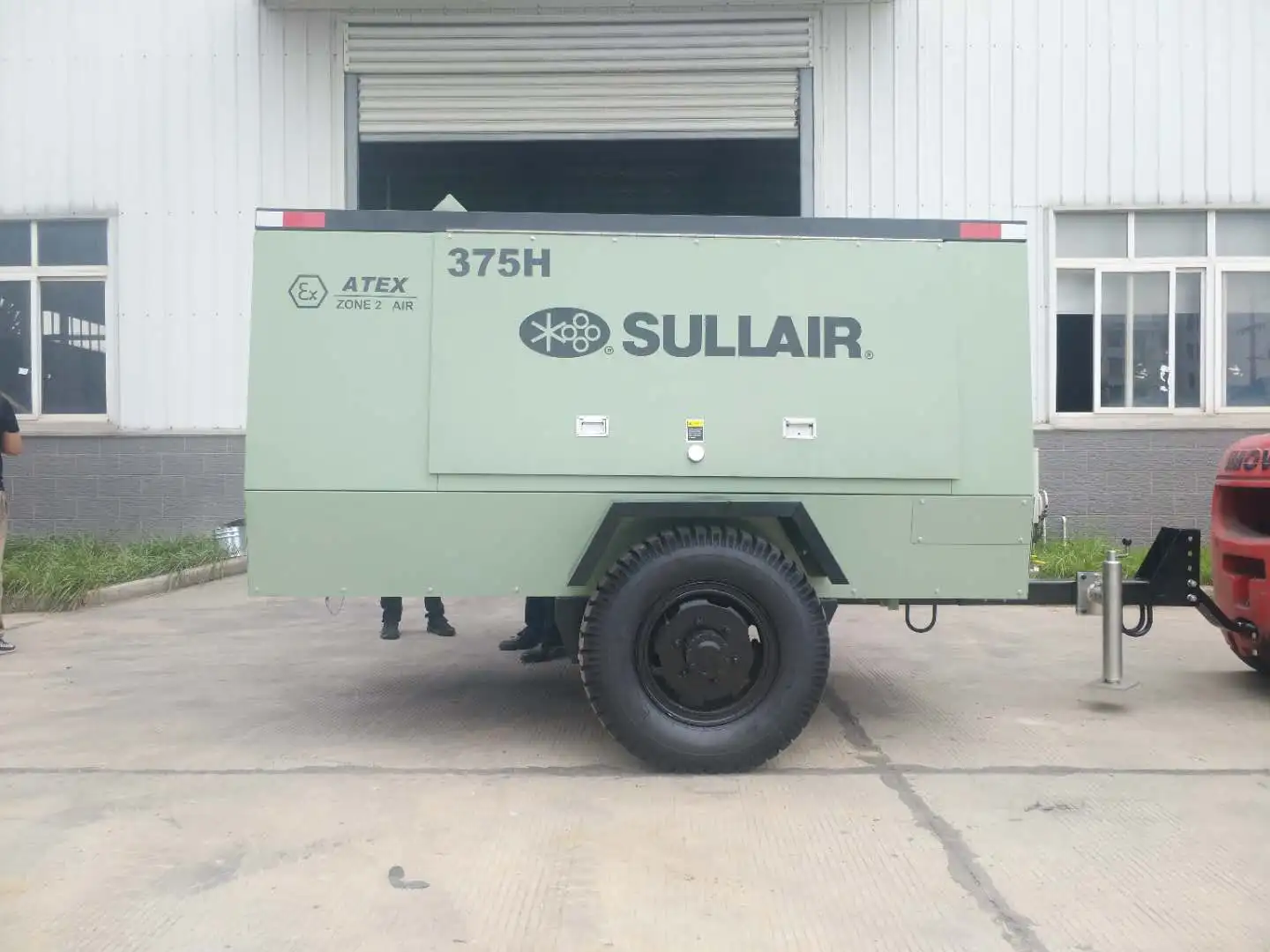 Sullair 375CFM Portable Atex Zone 2 Air Compressor for Offshore