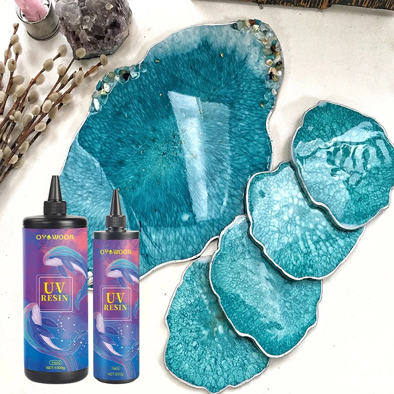 100g Epoxy Uv Light Resin Kit Uv Clear Casting Curing Jewelry Making ...