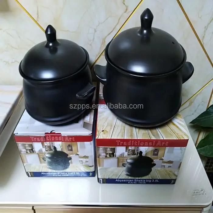 Ethiopian Cooking Pot Of Shekla Pot With Fire Resistant - Buy Ethiopian ...