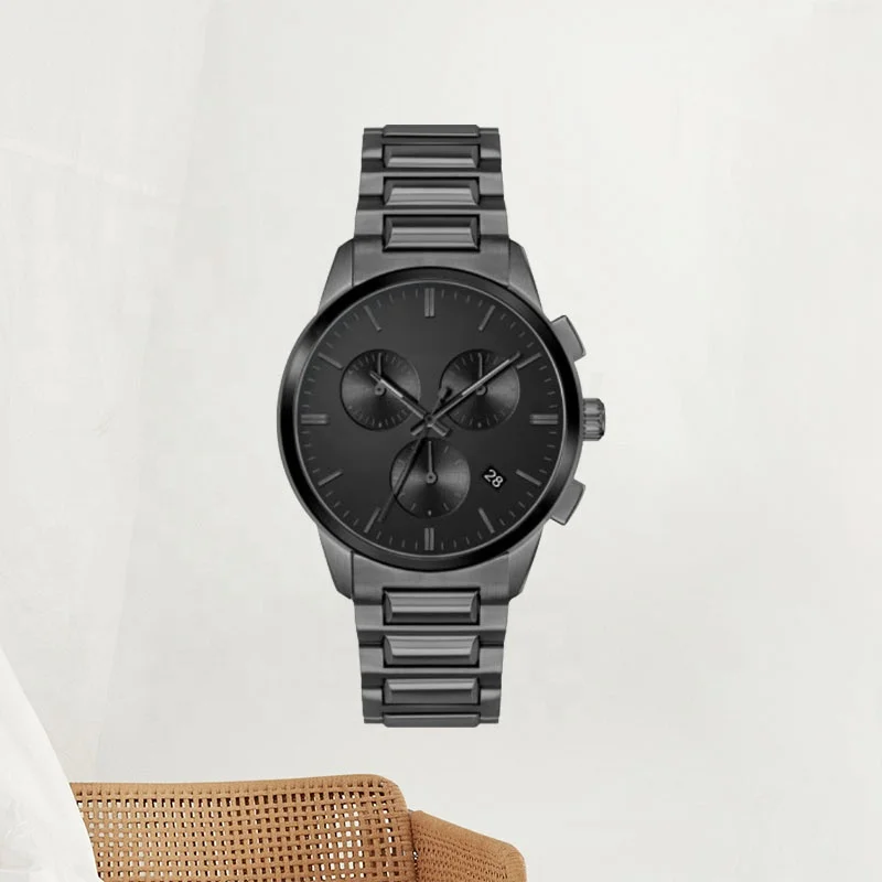 Boss Hot Selling Original Hb Men's Watch Stainless Steel Strap Three ...