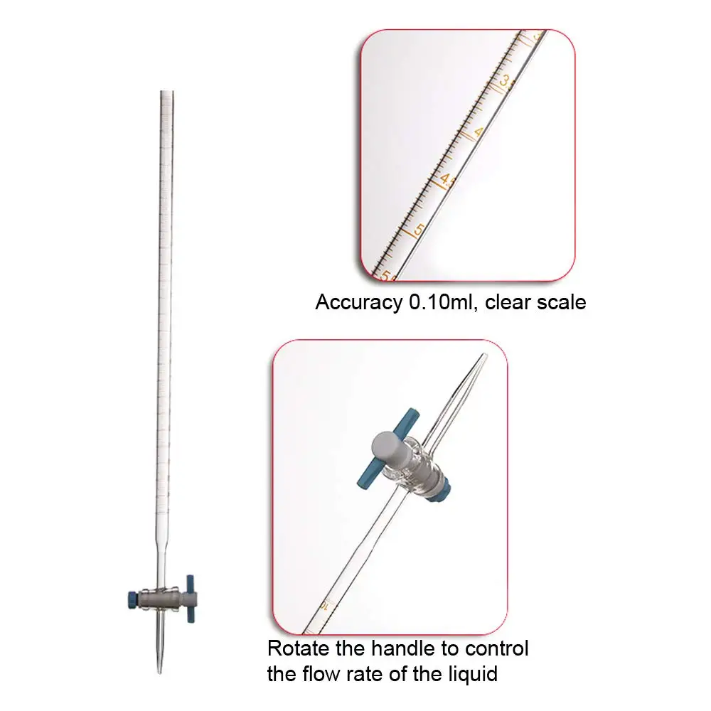 Gelsonlab HSCG-1642 Glass Burette - Precision & Durability