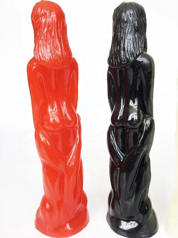 Human Figure Candles - Customizable, Relighting, and Durable