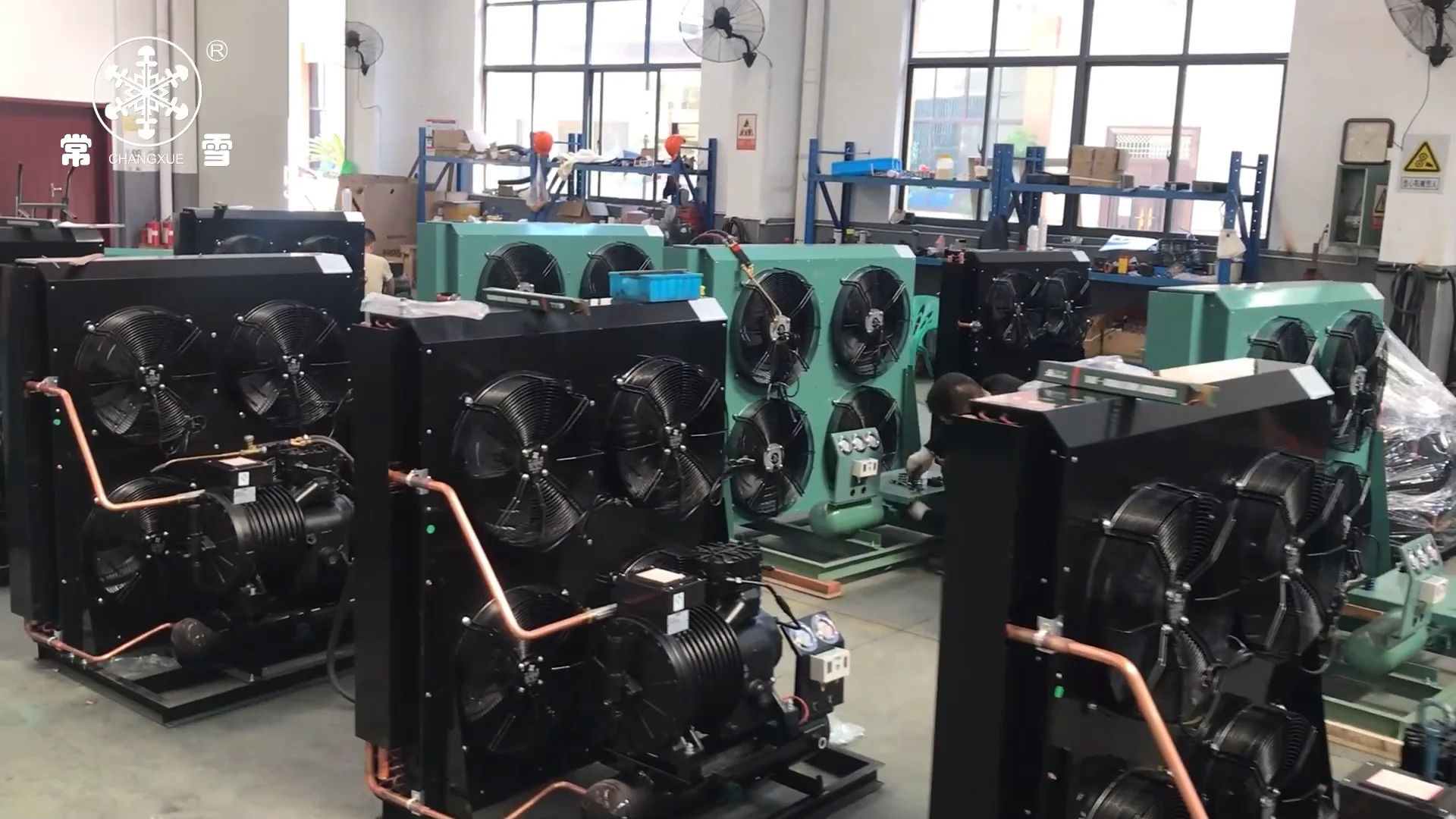 Wall Mounted Monoblock Condensing Unit For Small Cold Room With Van Refrigeration Units - Buy ...