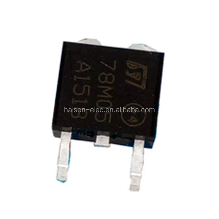 Haisen 100pcs/lot L78m05 5v 500ma Dpak To-252 Fixed Linear Voltage ...